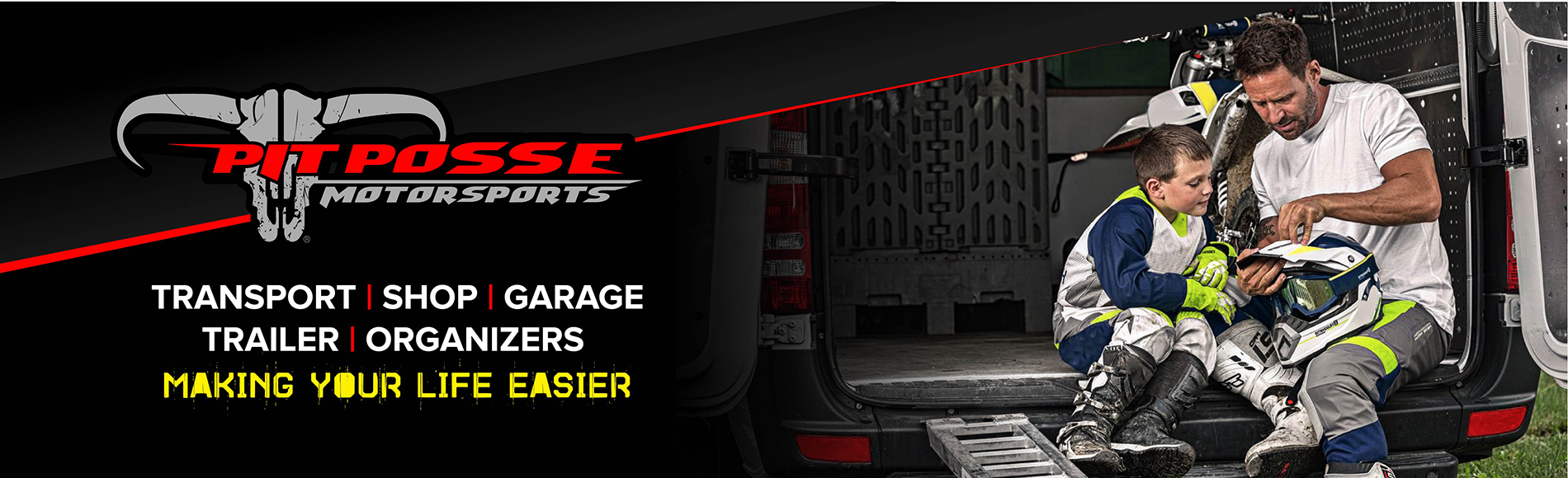 Pit Posse | Aluminum Trailer Cabinets Storage & Accessories